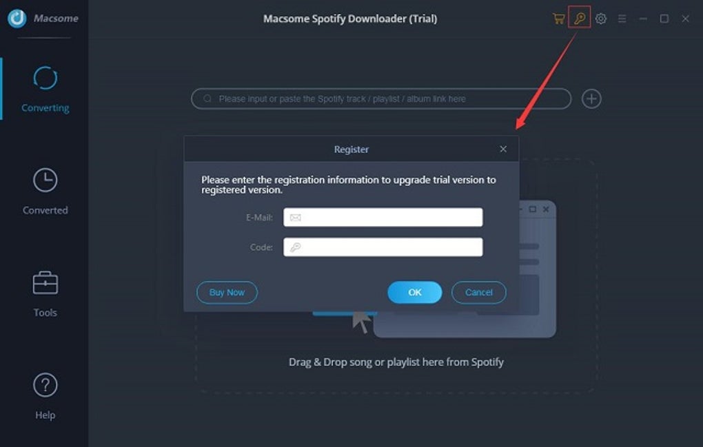 Macsome Spotify Downloader - Download